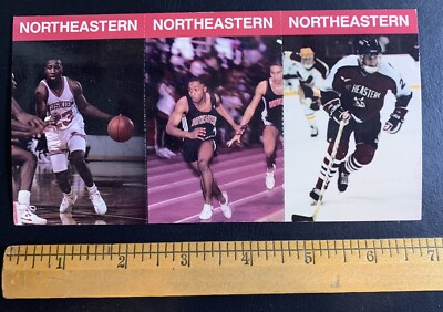 1990-91 Northeastern University Sports Schedules (Basketball, Track ...