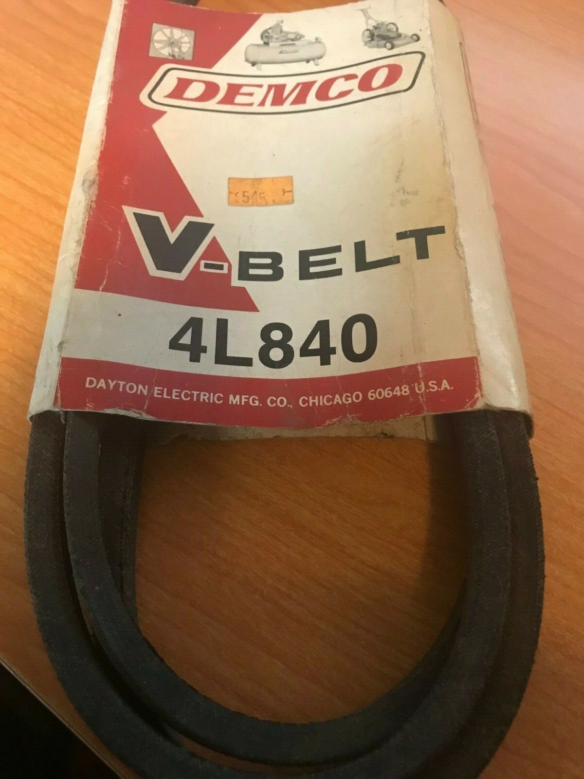 NOS DEMCO V-Belt - A82/4L840 1/2' x 84" OD VBELT | eBay