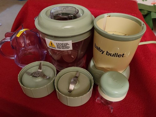 Baby Bullet BB 101 Food Blender Processor System - Green Mill Blend ...