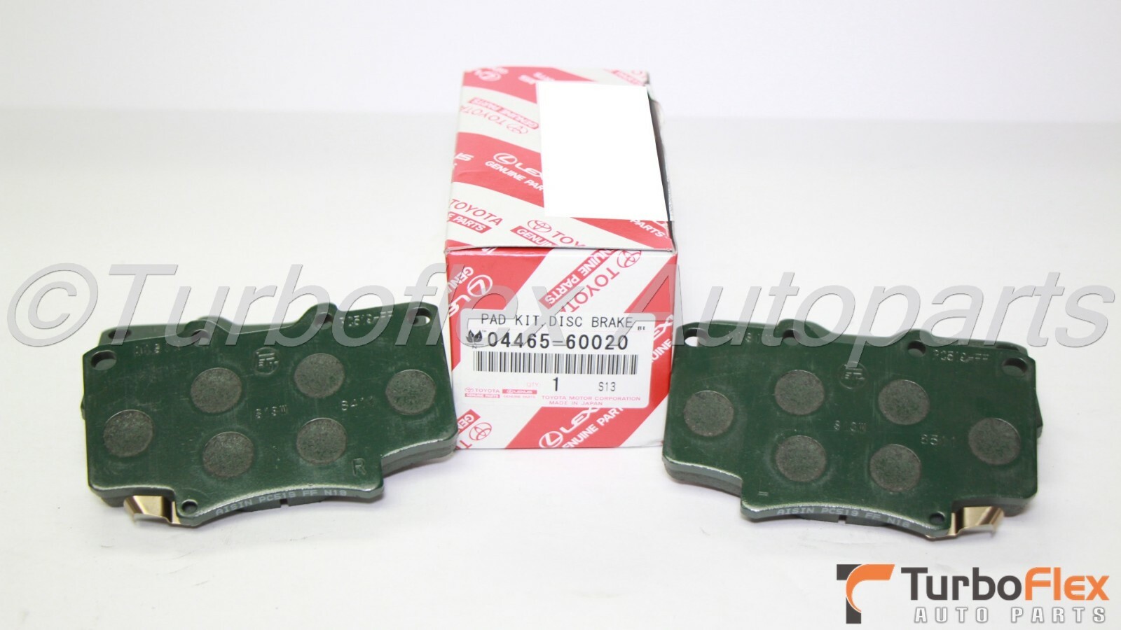 Toyota Land Cruiser 91-97 Lexus LX450 96-97 Genuine Front Brake Pads ...