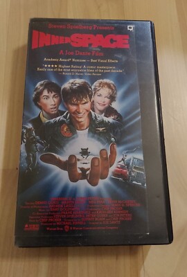 Innerspace (VHS, 1987) Steven Spielberg, Dennis Quaid, Martin Short ...