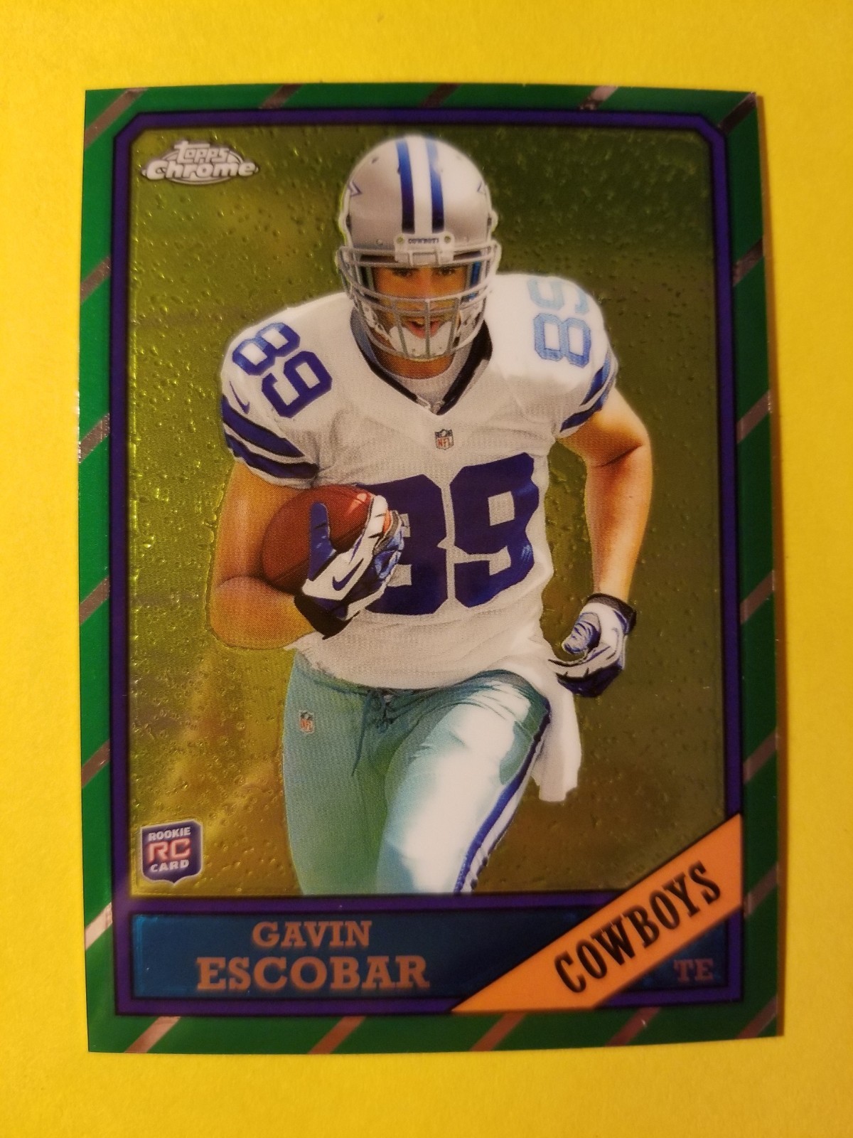 GAVIN ESCOBAR (SP) RC ROOKIE 1986 RETRO #25 DALLAS COWBOYS - 2012 TOPPS ...