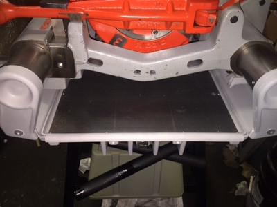 RIDGID 1224 Pipe Threader Oil Screen Chip Strainer Lower Tray 711 714 ...