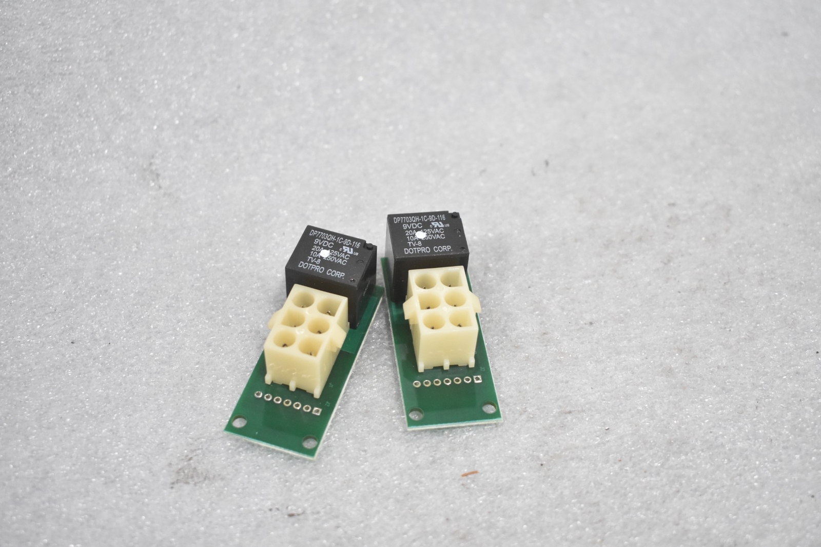 DOTPRO CORP. DP7703QH-1C-9D-116 RELAY W/ 6-PIN FEMALE, CB 2005022401 ...