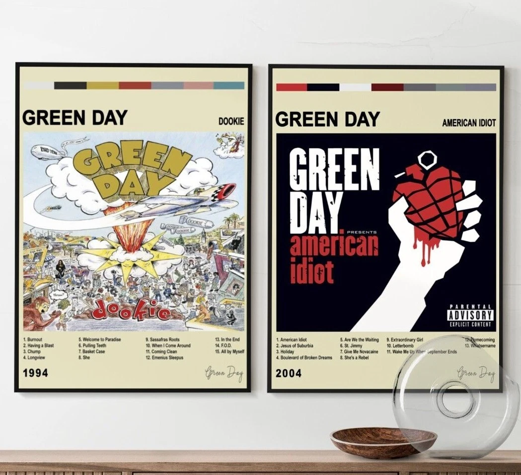Green Day Tres Album Cover