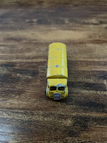 ERF PETROL TANKER II YELLOW by LESNEY MATCHBOX, MADE in ENGLAND | eBay
