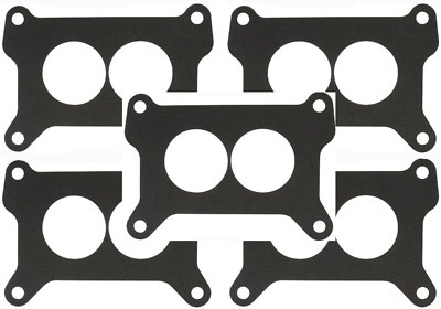 Holley Carburetor Carb Base Plate Gasket 2 BBL 7448 350 cfm 5 PACK G42 ...