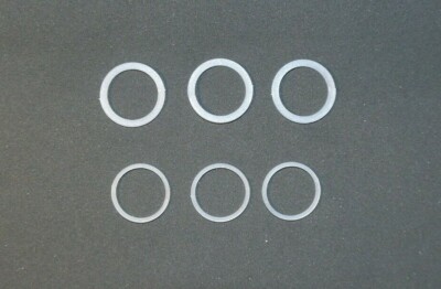 Nylon washers for door handles repairs. Type 1 (19mm) or Type 2 (20.7mm ...
