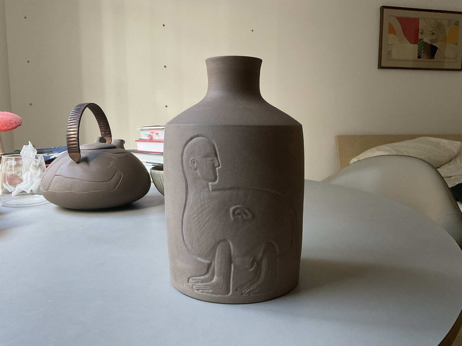 Geoff McFetridge Adam Silverman Heath Ceramics Vase Jug ORIGINAL UNIQUE ...
