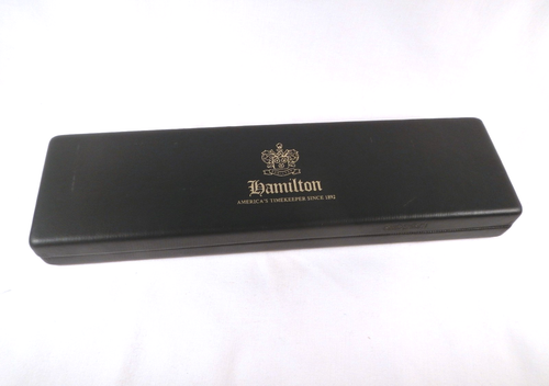 Vintage Hamilton SMH Era ('86-'98) Wristwatch Storage Box & Paperwork ...