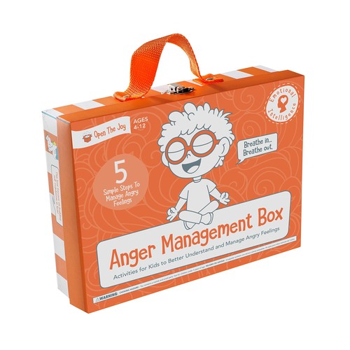 Anger Management Box – Emotional Regulation Kit for Kids with Calming ...