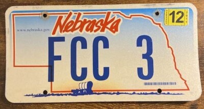 FCC 3 Vanity License Plate Race Flying Pig Cincinnati Ohio Race Running ...