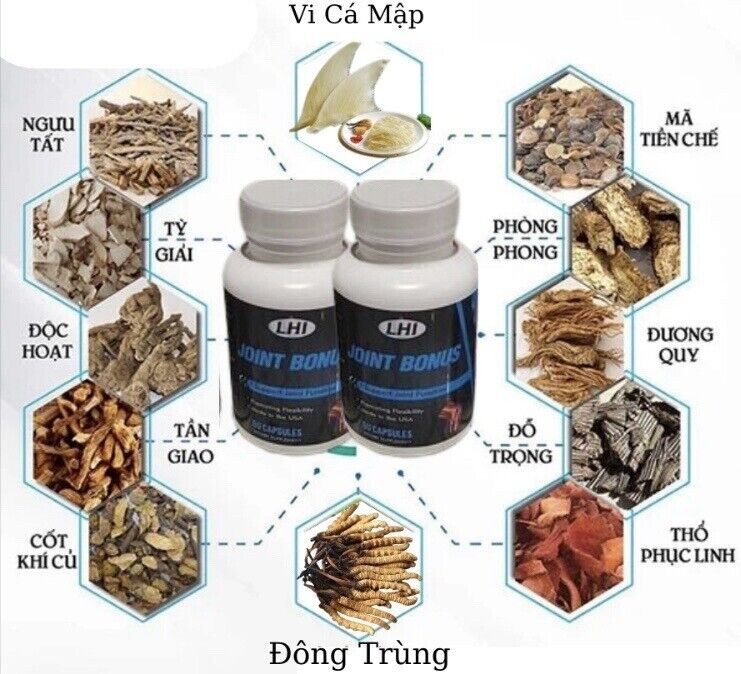 Joint Bonus Điều Trị Xương Khớp (100% Sản Phẩm Chính Hãng) - 2 Bottles ...