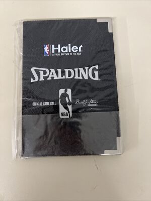 Spalding NBA Game Ball Basketball Portfolio Notebook Folder Coach 9”x 6 ...