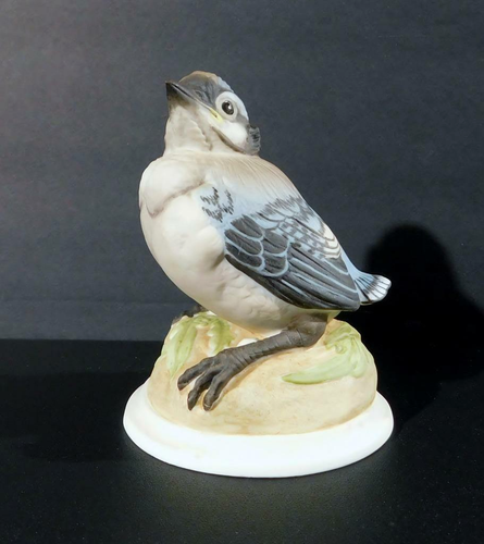 Vintage Boehm Porcelain BABY BLUE JAY Figurine 436 | eBay