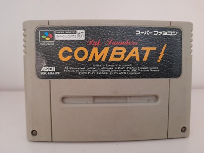 Jeu Super Nintendo japonais SUPER FAMICOM : Sgt Saunders' combat | eBay