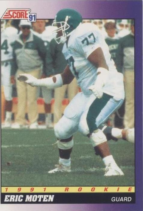 1991 Score - Eric Moten #593 (RC) for sale online | eBay