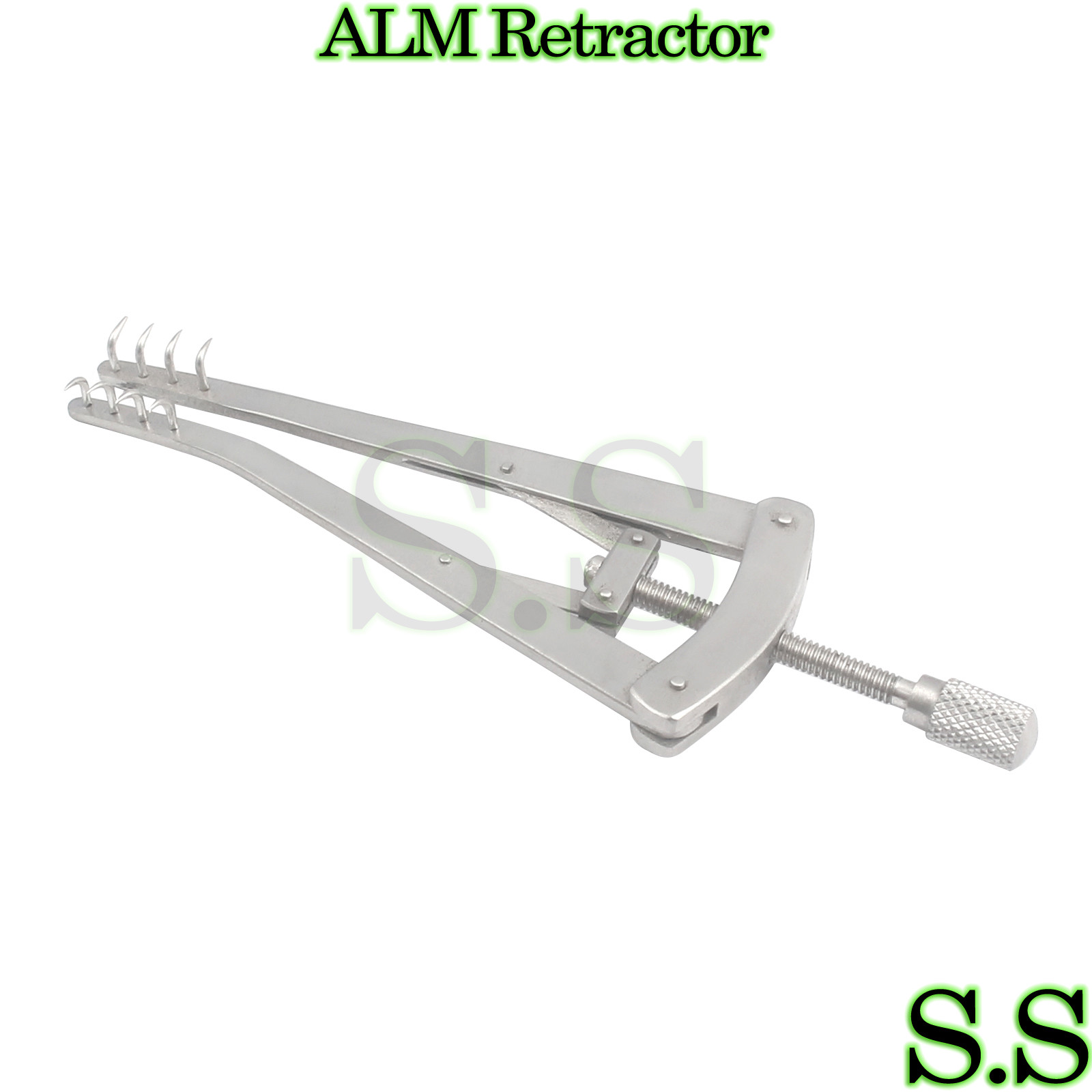 ALM Retractor 2.75" SPREAD 2.25", PRONGS 1/8" DEEP | eBay
