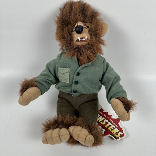 Universal Studios Monsters Wolfman Werewolf 9" Plush Halloween 1999 ...