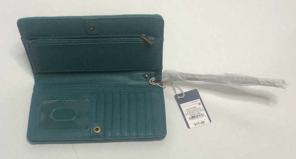 Universal Thread Women's Bifold Wallet Wristlet Bag w Card Holders ...
