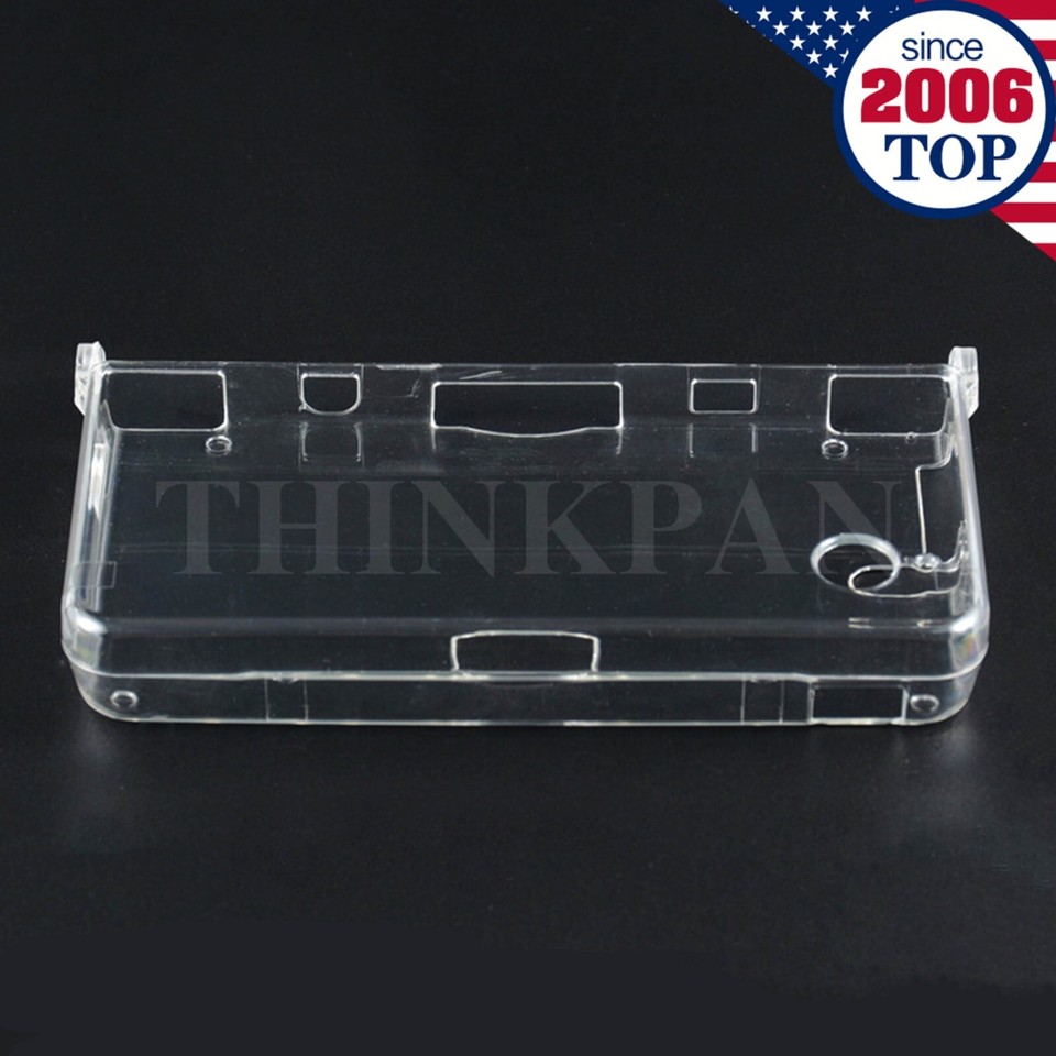 Transparent Clear Crystal Case Hard Cover Shell For Nintendo DSi XL ...