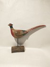 VINTAGE TII COLLECTIONS PHEASANT ON LOG W/REMOVABLE MAGNETIC TAILS ...