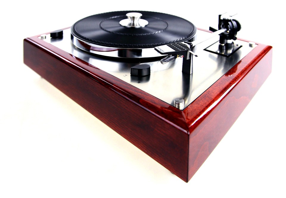 Restored Thorens TD165 Turntable Cherry Wood - Mahogany Stained | eBay