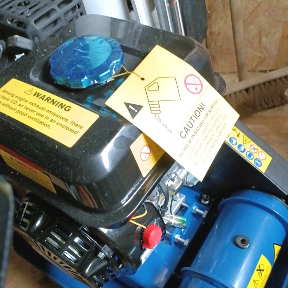 Scheppach HP1100S 6.5hp Petrol Plate Compactor 530 x 350mm 163cc 4 ...