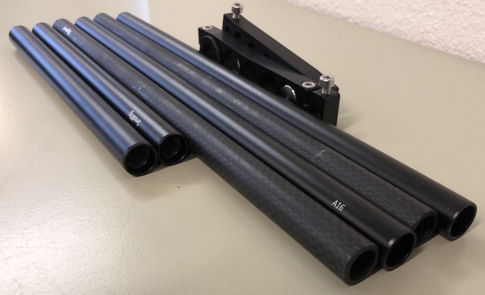 SmallRig 15mm Rod Pack with 15mm Carbon Fiber Rods Plus Extras | eBay