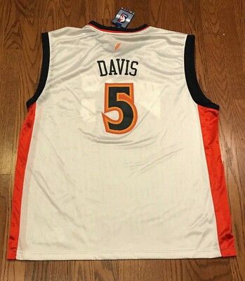 Vintage BARON DAVIS #5 Golden State Warriors Adidas Authentic Jersey ...