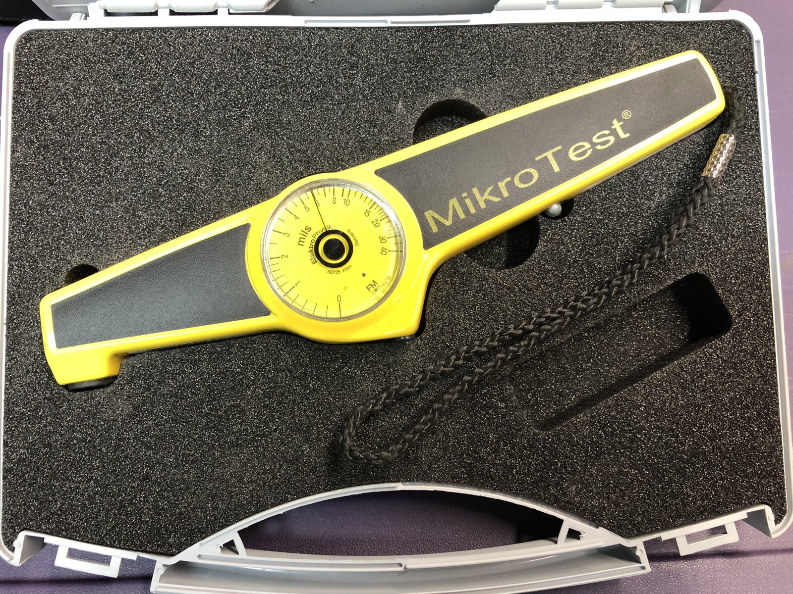 Elektro Physik MikroTest FM5 Type 638-0102 Magnetic Coating Thickness ...