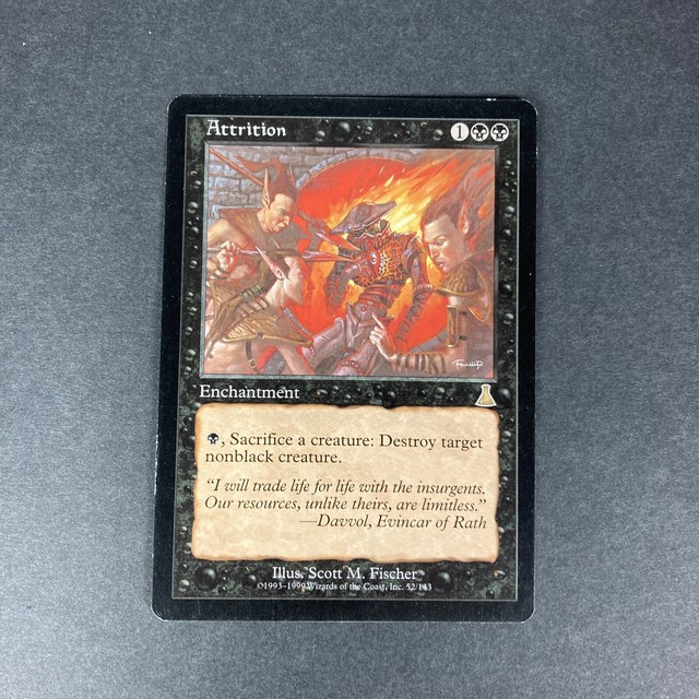 MTG Attrition Urza's Destiny 52/144 Regular Rare for sale online | eBay