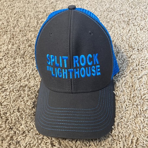Split Rock Lighthouse Hat Blue One Size Fits Most | eBay