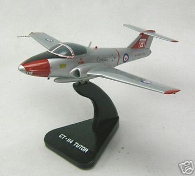 CT-114 Canadair Tutor CT114 Airplane Desk Wood Model Small New | eBay
