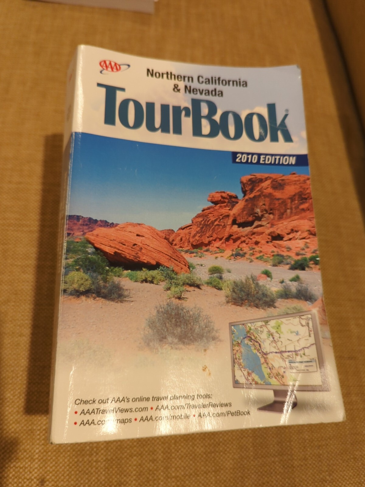 Vintage AAA TourBook Northern California And Nevada 2010 | eBay