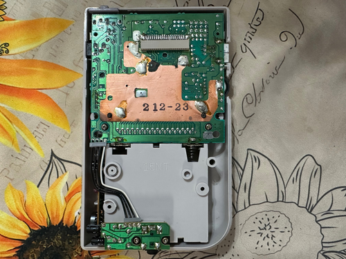 Original Nintendo Gameboy Game Boy DMG-01 CPU Motherboard + Back Shell ...