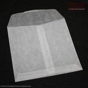 Cenveo - Glassine Envelopes - Acid Free - 14cm x 14cm - Bundle of 100 ...