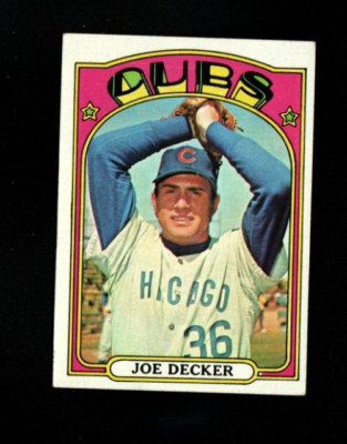 31085* 1972 Topps # 612 Joe Decker | eBay