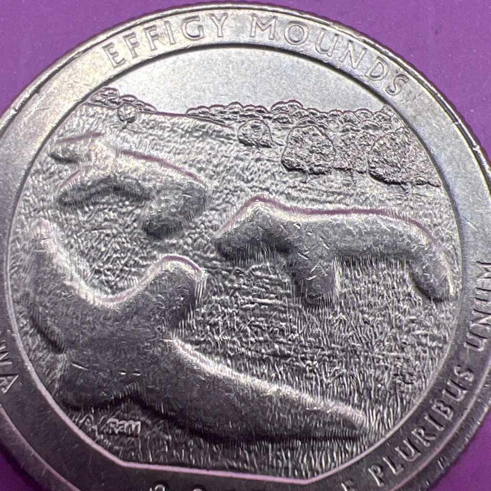 2017 America the Beautiful Quarter EFFIGY MOUNDS P MINT RARE Quarter | eBay