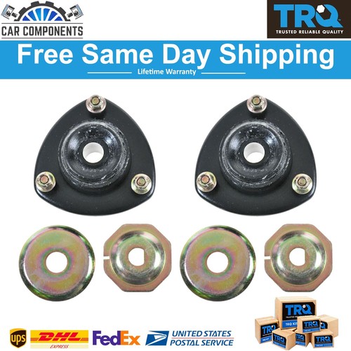 TRQ New Front Upper Strut Mount Pair Set For 1996-1998 Chevy Geo Suzuki ...