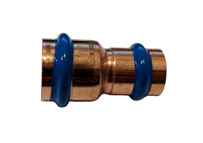 AW PFW021 Metpress 25-20mm 1-¾" Water Copper Press Reducing Coupler ...