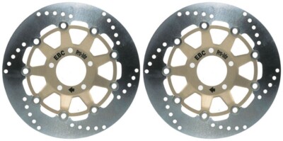 EBC Street Brake Disc Rotors MD800X (2 Rotors - Bundle) Triumph 675 ...
