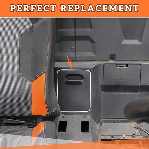 SAUTVS Black Engine Access Panel for 2014-2023 Polaris RZR 4 900, S ...