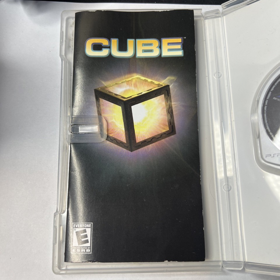 Cube (Sony PSP, 2007) CIB Complete 879278110052| eBay