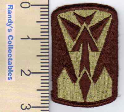 Authentic US Army DCU Tan Desert Colored 35th ADA BDE Sew On Military ...