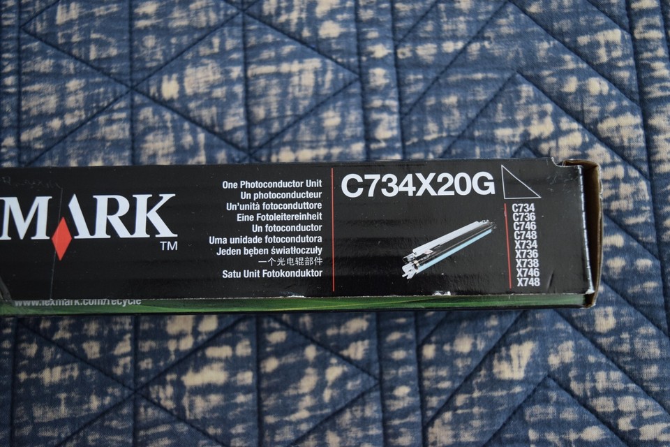 OEM Black / Color Drum Unit Lexmark C736DN C734DW C734DTN C734DN XS748 ...