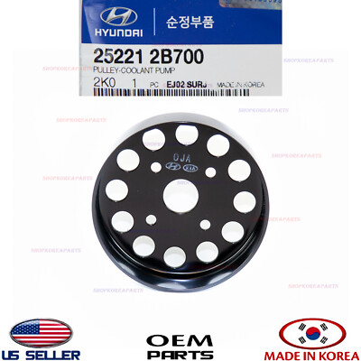 Water pump Pulley ⭐OEM GENUINE⭐ HYUNDAI & KIA 1.6L 2010-2020 *see ...