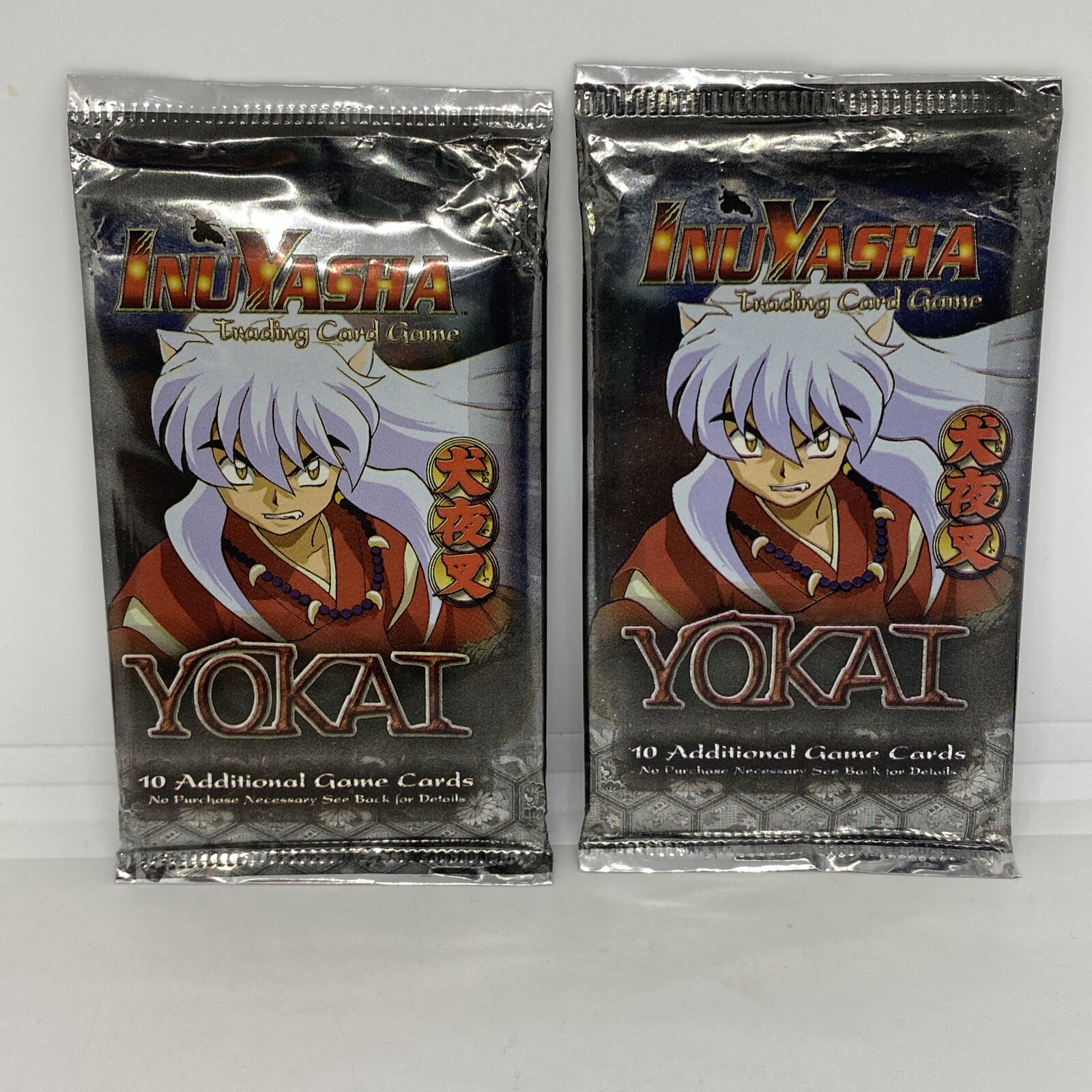 INU YASHA: YOKAI BOOSTER LOT OF 2 (2005) Panini America; 1st Edition ...