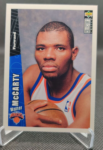 1996-97 Collector's Choice #294 Walter McCarty RC New York Knicks ...