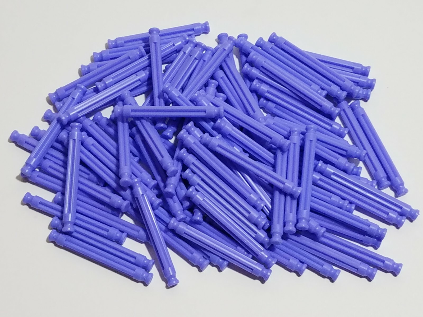 100 KNEX Light Purple Flexible Rods 2.13" Flexi Lavender Replacement ...